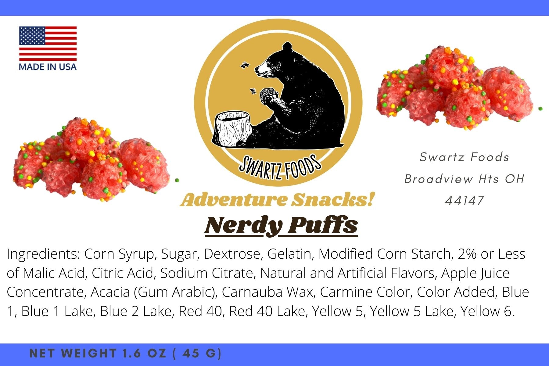 Nerdy Puffs – Swartz Foods